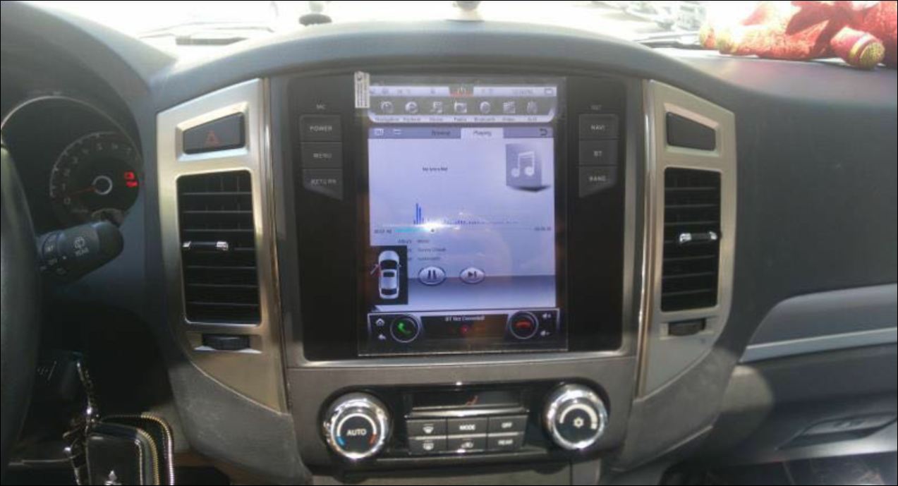 Mitsubishi Pajero 2018-2019 Vertical Screen AVN With CarPlay | TMAHAAF